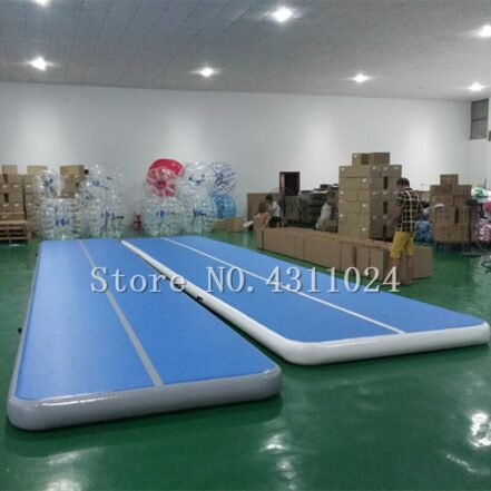 Inflatable 15x2x02m Gymnastics Tumble Track Mat For Training Exercise ...