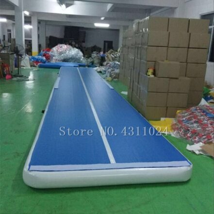 Inflatable 15x2x02m Gymnastics Tumble Track Mat For Training Exercise ...