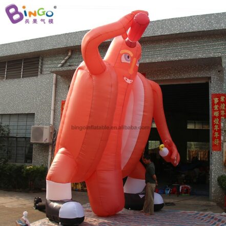 Giant 5m Inflatable Hot Dog Man Outdoor Festival Night Market ...