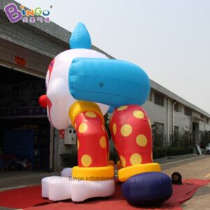 Outdoor Inflatable Cartoon Clown Display 9x33x5m Fun Activity Toy ...