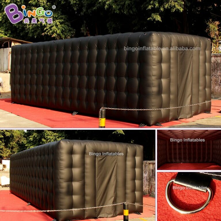 Customized Outdoor Pvc Black Square Tent Marquee Pavilion 72x32x24m ...