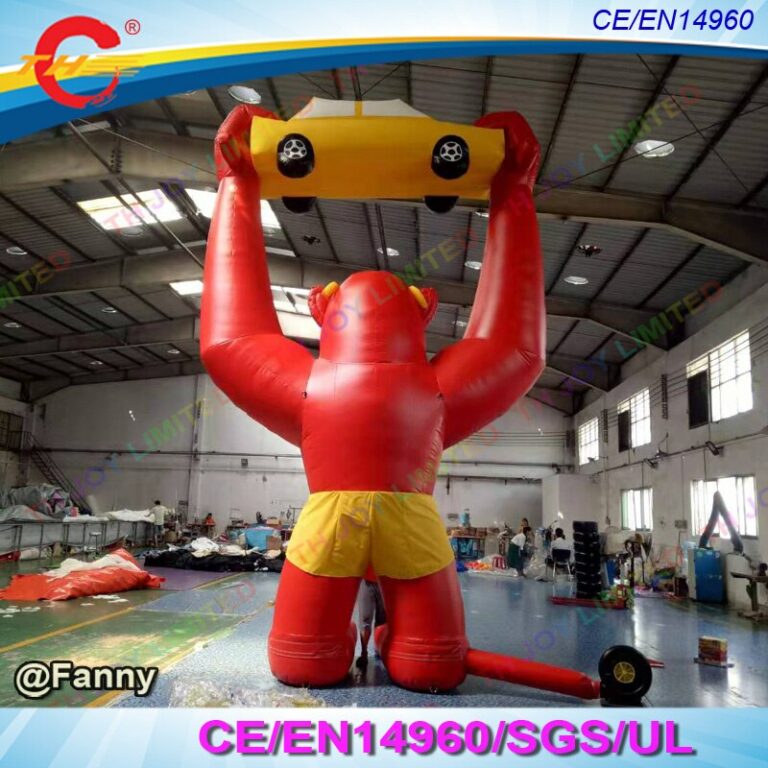 Giant 20ft Inflatable Gorilla 6m Pvc Cartoon Monkey For Outdoor ...