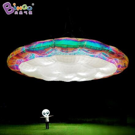 Giant Inflatable Led Ufo Toy Custom Size Air Blow Spaceship Decor ...
