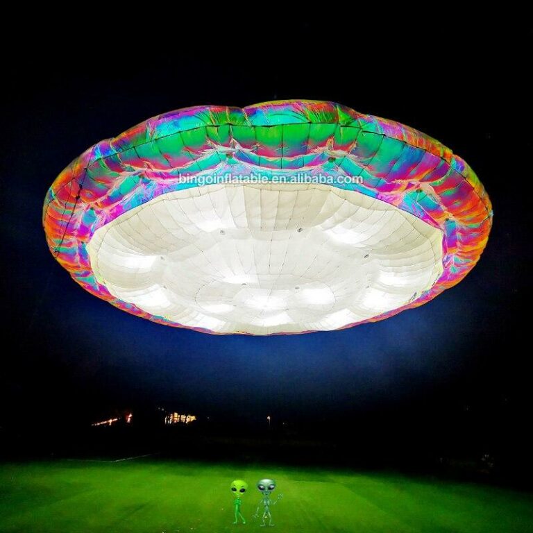 Giant Inflatable Led Ufo Toy Custom Size Air Blow Spaceship Decor ...