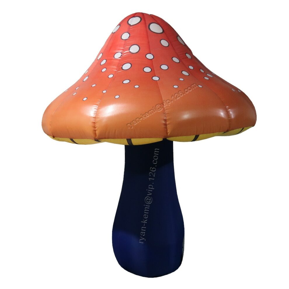 2m Large Inflatable Mushroom Balloon For Festival Mall Theme Park Decor ...