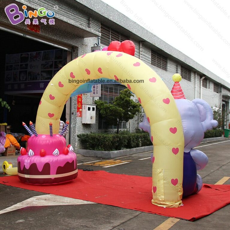 Kids Fun Koala Inflatable Birthday Party Entrance Arch Decor 4x3m ...