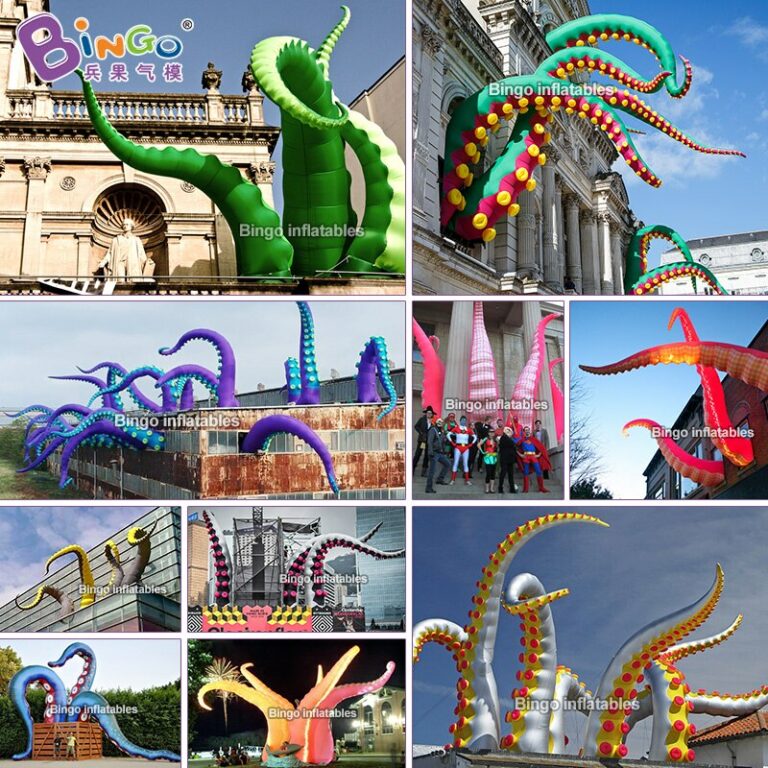 Oceanthemed 3m High Inflatable Octopus Tentacle Balloon For Exterior ...
