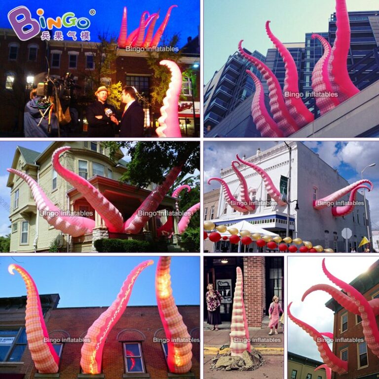 Oceanthemed 3m High Inflatable Octopus Tentacle Balloon For Exterior ...