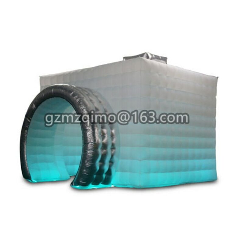 Ledlit Dual Door Inflatable Cube Photo Booth Portable Tent Room ...
