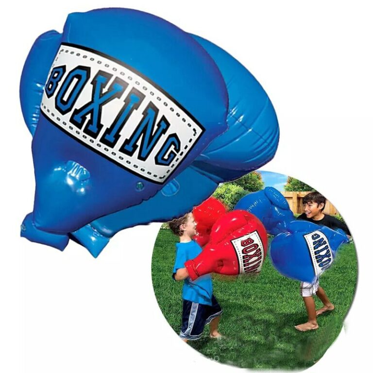 Kids Inflatable Boxing Gloves Pair Jumbo 60x45cm Sports Training Party ...