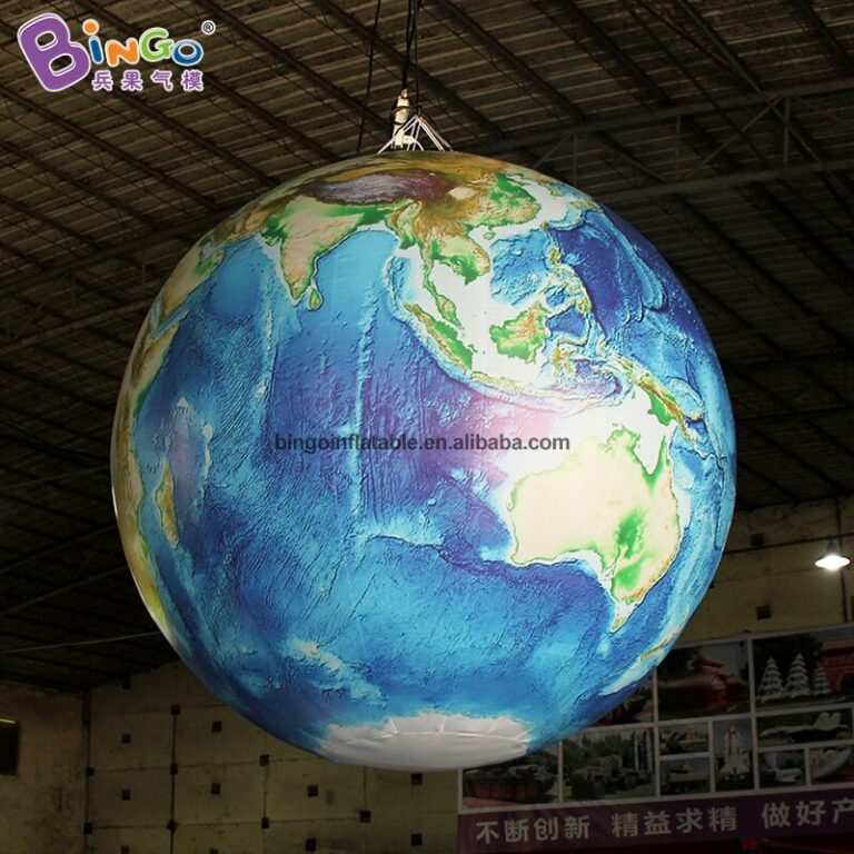 2m Inflatable Solar System Earth Globe Balloon For Educational Learning ...
