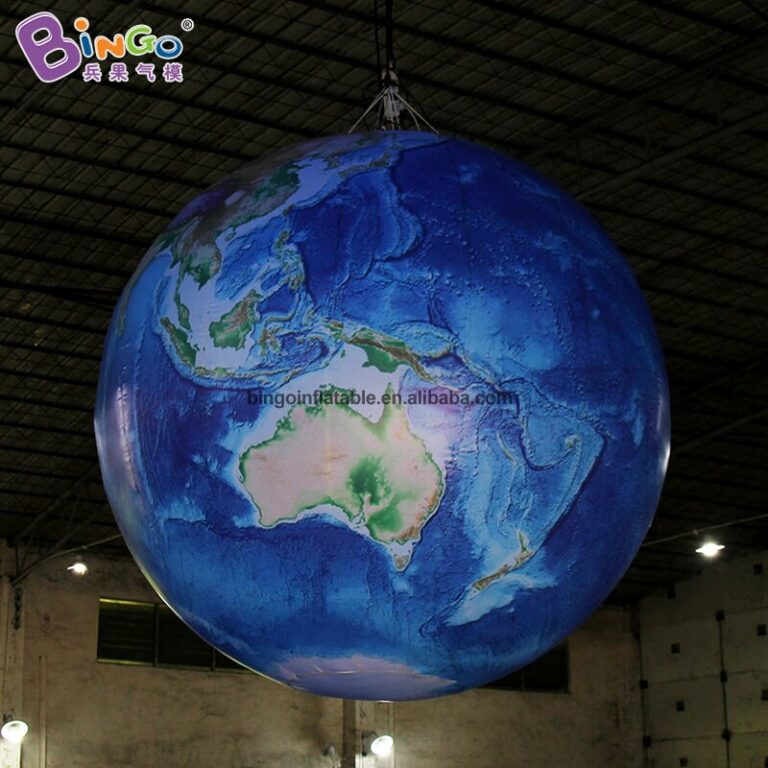 2m Inflatable Solar System Earth Globe Balloon For Educational Learning ...