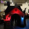 Led Lighted Ecofriendly 3x3mh Inflatable Haunted House For Amusement ...