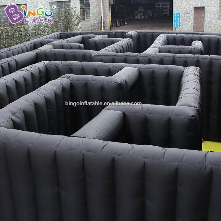 Outdoor Inflatable Bingo Labyrinth Maze Game For Sports Community ...