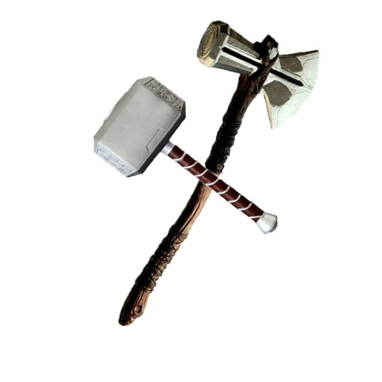 44cm Thor Axe Hammer Cosplay Inflatable Toy Kids Safe Role Play ...