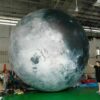 5m Large Led Inflatable Globe Balloon Custom Moon Planet Decor Lighting ...
