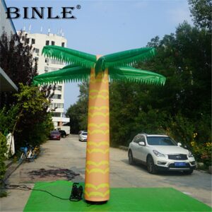 Led Tropical Inflatable Palm Tree With Blower Base For Stage Decor ...