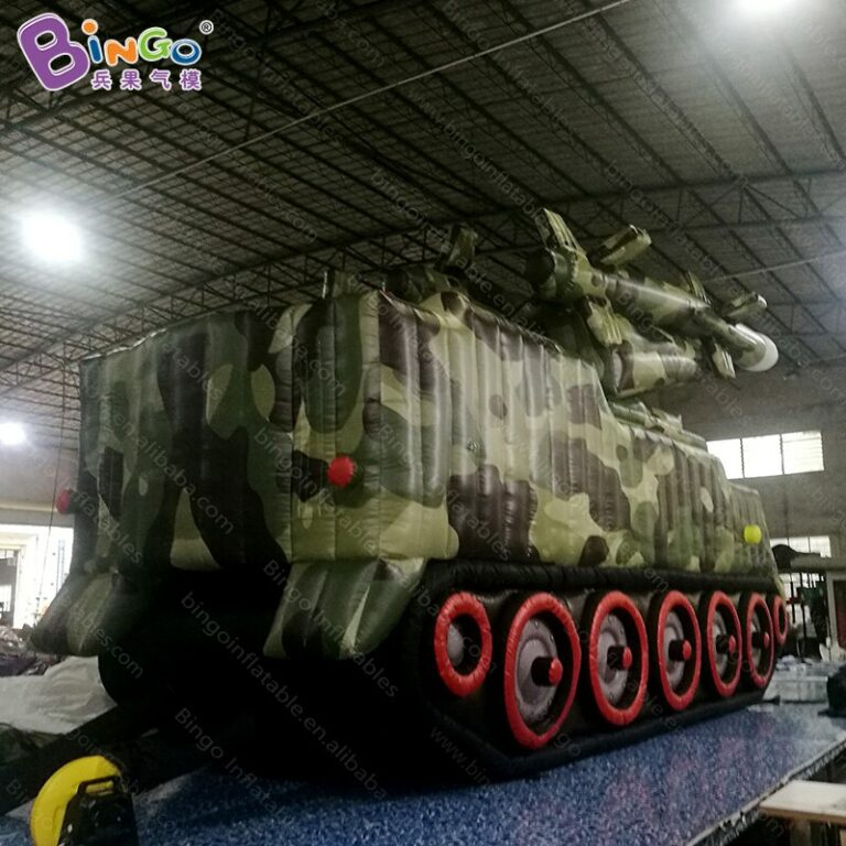 Kids Giant Inflatable Missile Tank Balloon Toy For Educational Play ...