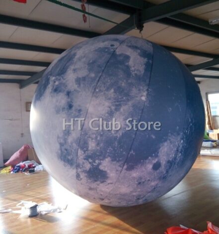 7m Large Inflatable Led Moon Ball For Commercial Festival Decorations ...