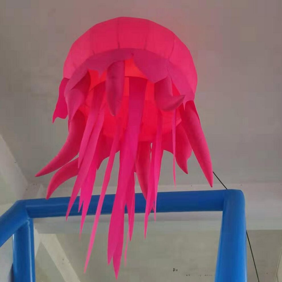 Customized Led Inflatable Octopus Tentacle Jellyfish For Party Decor ...