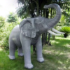 Customized 9x25m Large Inflatable Elephant Toy For Parade Decorations ...