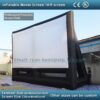 Large 8mx6m Outdoor Portable Inflatable Movie Screen For Film ...