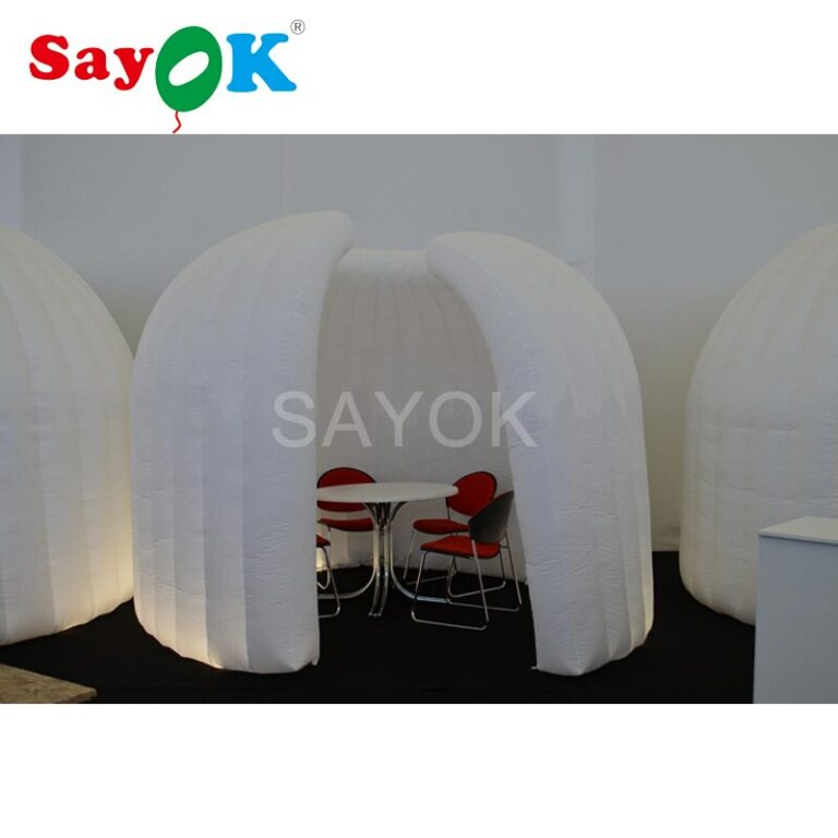 Portable Inflatable Ledlit Office Tent For Trade Shows And Exhibitions ...