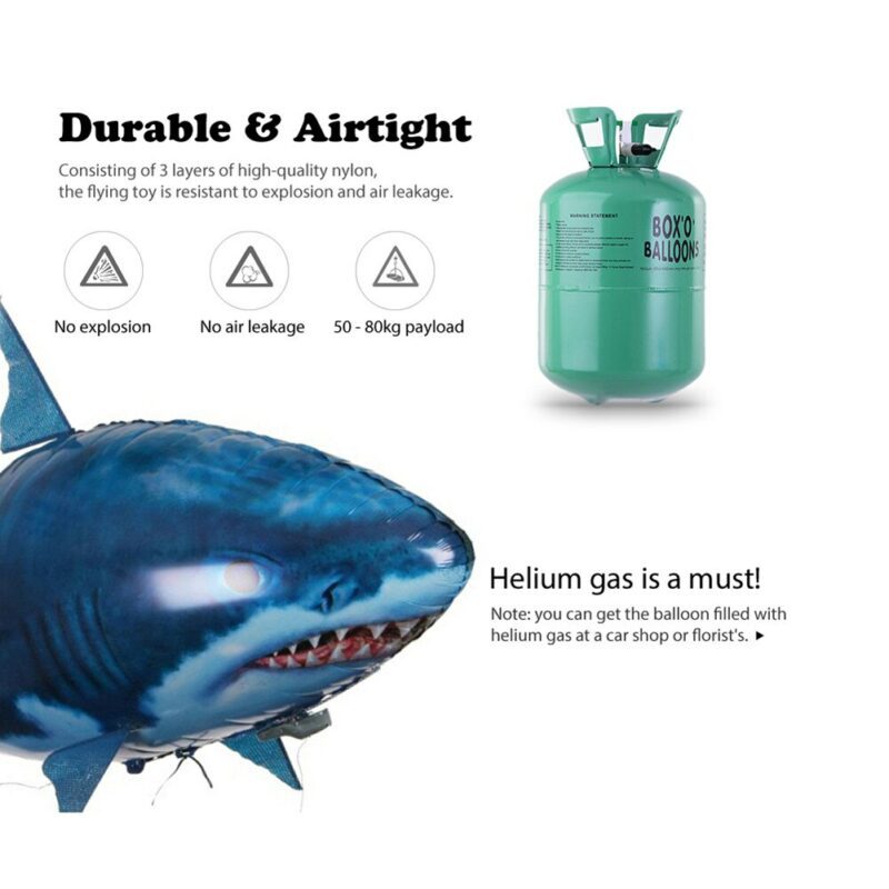 Interactive Remote Control Shark Toy For Kids Durable Plastic Material ...