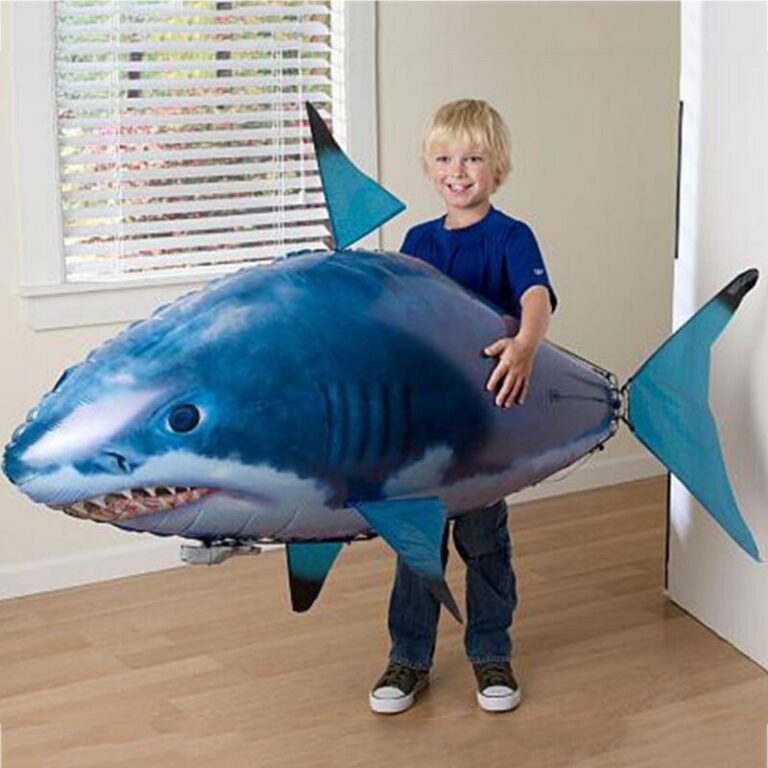 Interactive Remote Control Shark Toy For Kids Durable Plastic Material ...