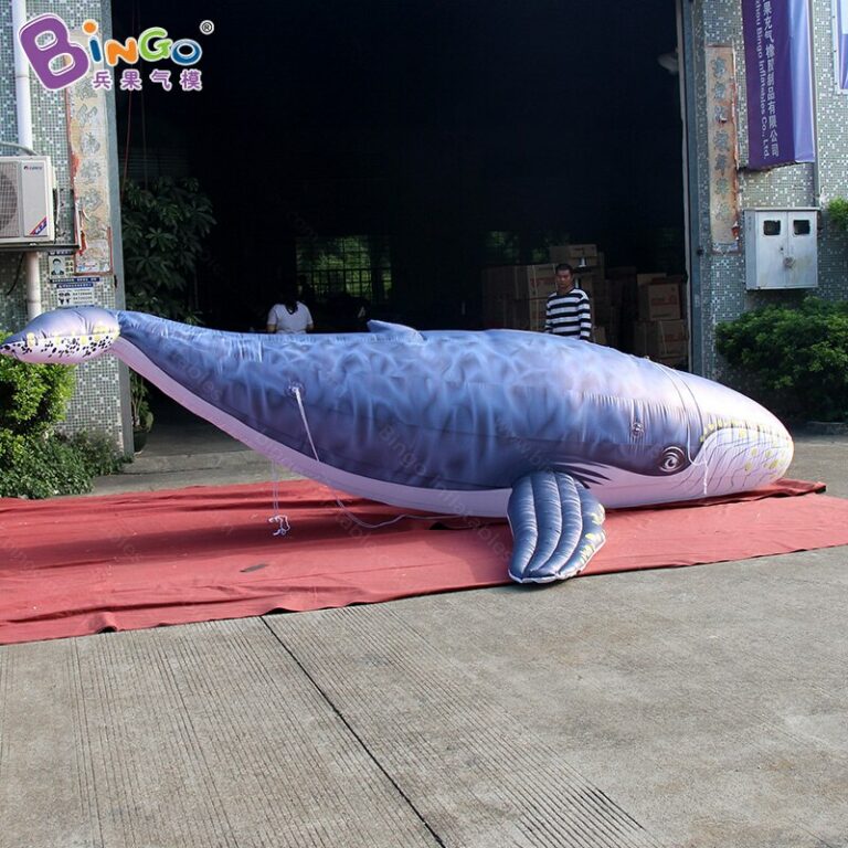 38 Meters Customizable Inflatable Whale Theme Park Hanging Cartoon Toy ...