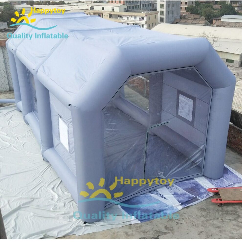 Portable Inflatable Car Painting Tent Durable Auto Paint Booth ...