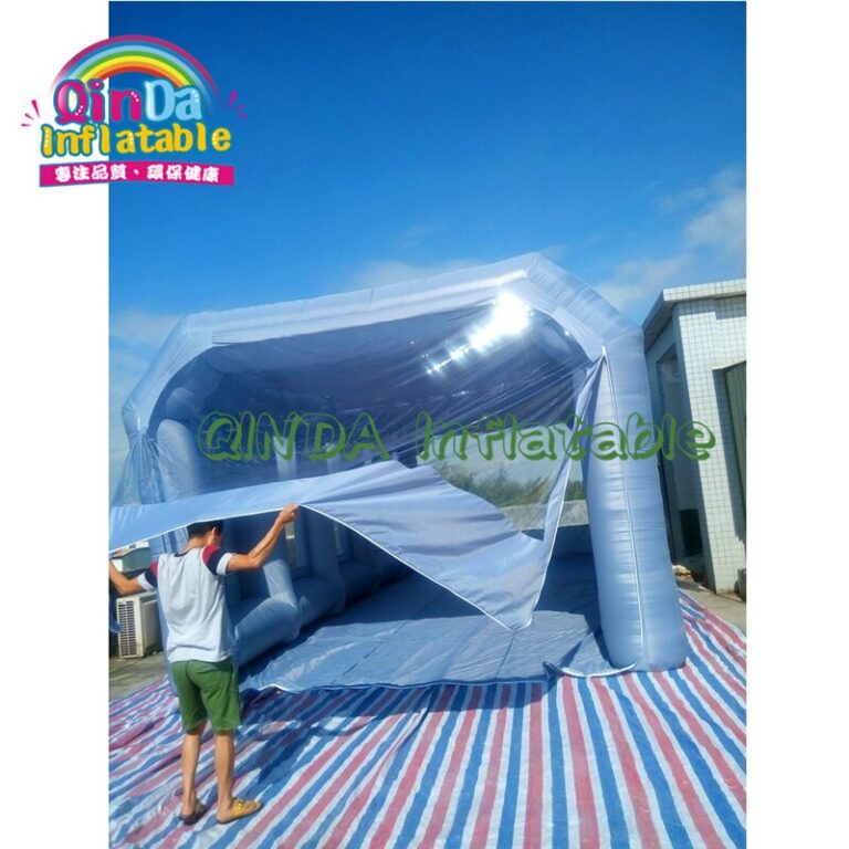 Portable Inflatable Car Spray Booth For Mobile Auto Paint Job ...