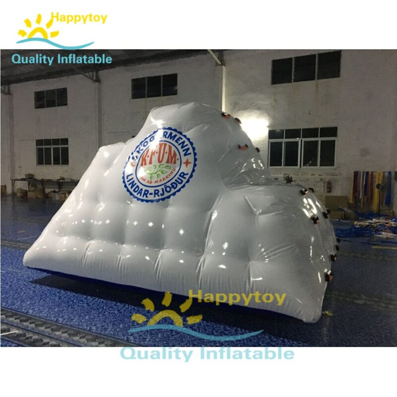 Inflatable Climbing Water Toy Iceberg Rock Float Island Mountain Slide ...