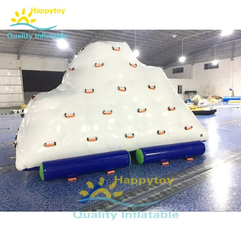 Inflatable Climbing Water Toy Iceberg Rock Float Island Mountain Slide ...