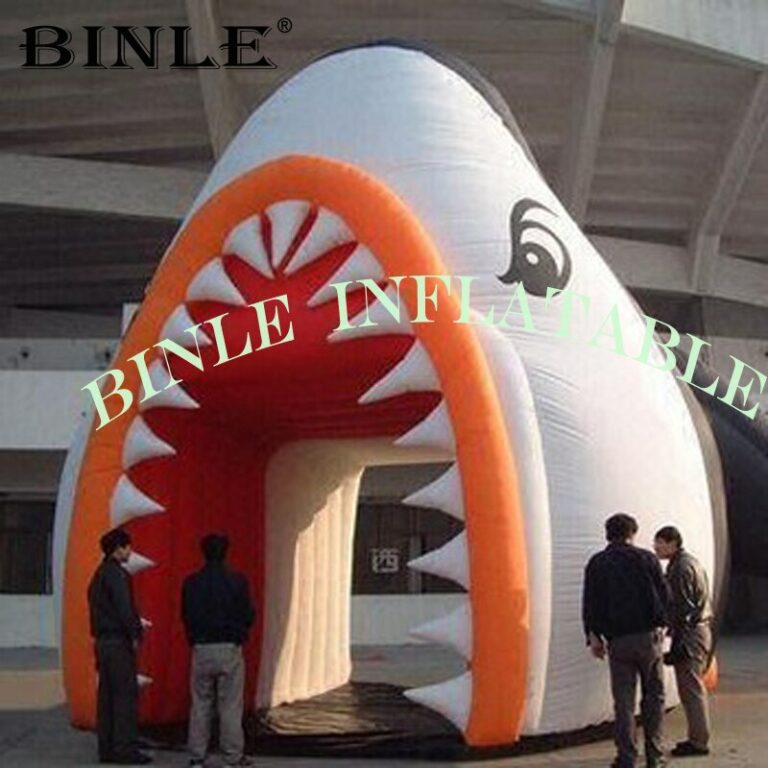 Sea World Event Inflatable Shark Tunnel Archway Balloon Mascot Fun ...