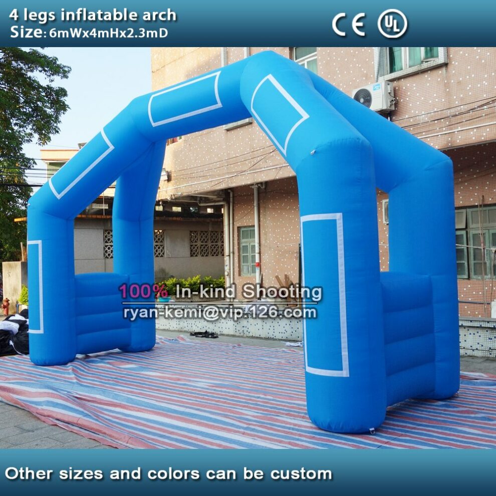 20ft 4leg Inflatable Racing Startfinish Line Arch For Sports Events ...