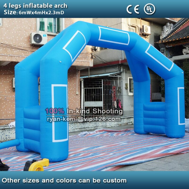 20ft 4leg Inflatable Racing Startfinish Line Arch For Sports Events ...