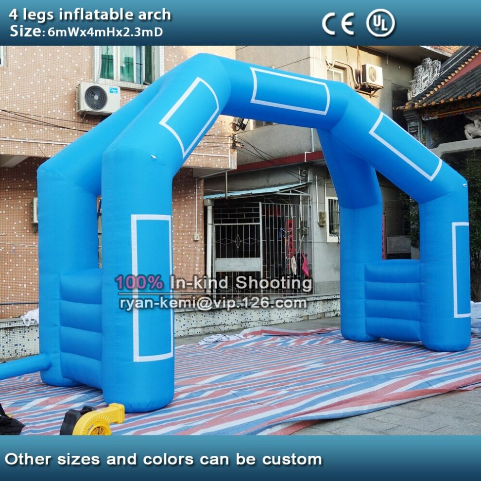 20ft 4leg Inflatable Racing Startfinish Line Arch For Sports Events ...