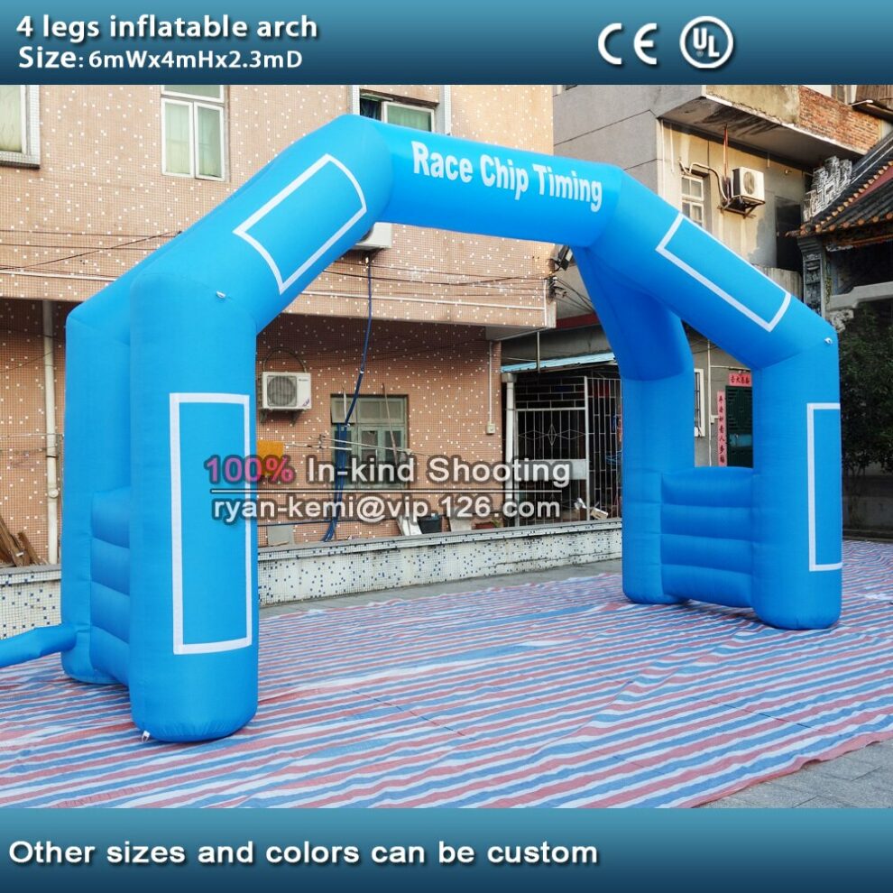 20ft 4leg Inflatable Racing Startfinish Line Arch For Sports Events ...