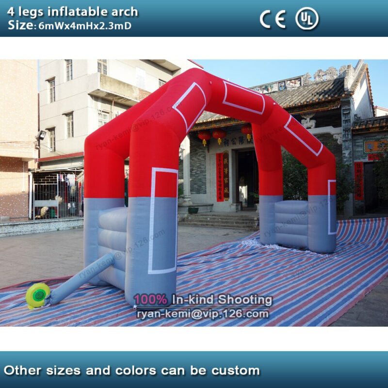 20ft 4leg Inflatable Racing Startfinish Line Arch For Sports Events ...
