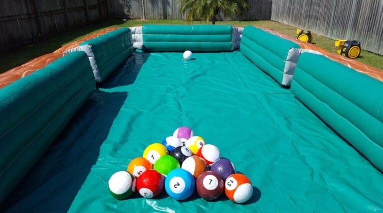 Commercial Grade Pvc Inflatable Snookball Soccer Pool Table For Rental ...