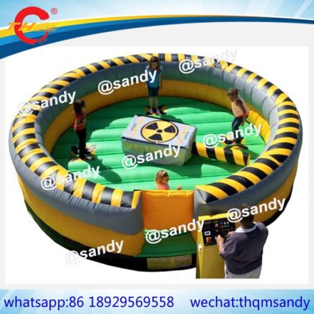 Commercial Grade Inflatable Wipeout Obstacle Jumper For Sea To Port ...