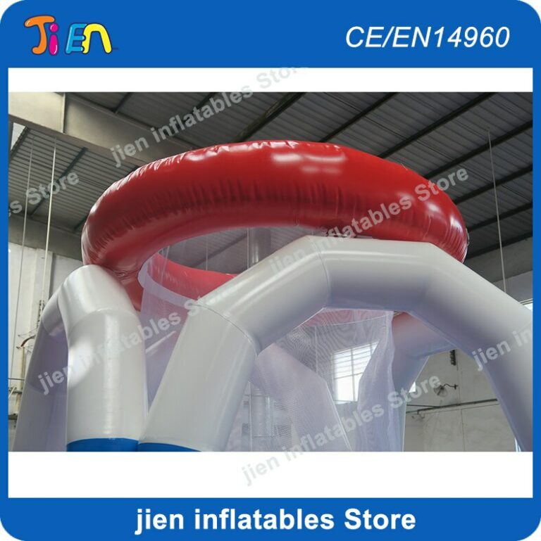 Giant 25m Inflatable Outdoor Basketball Hoop Toss Game For Kids ...
