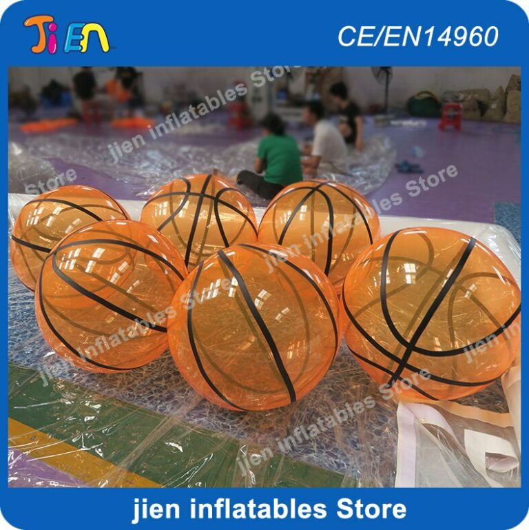 Giant 25m Inflatable Outdoor Basketball Hoop Toss Game For Kids ...