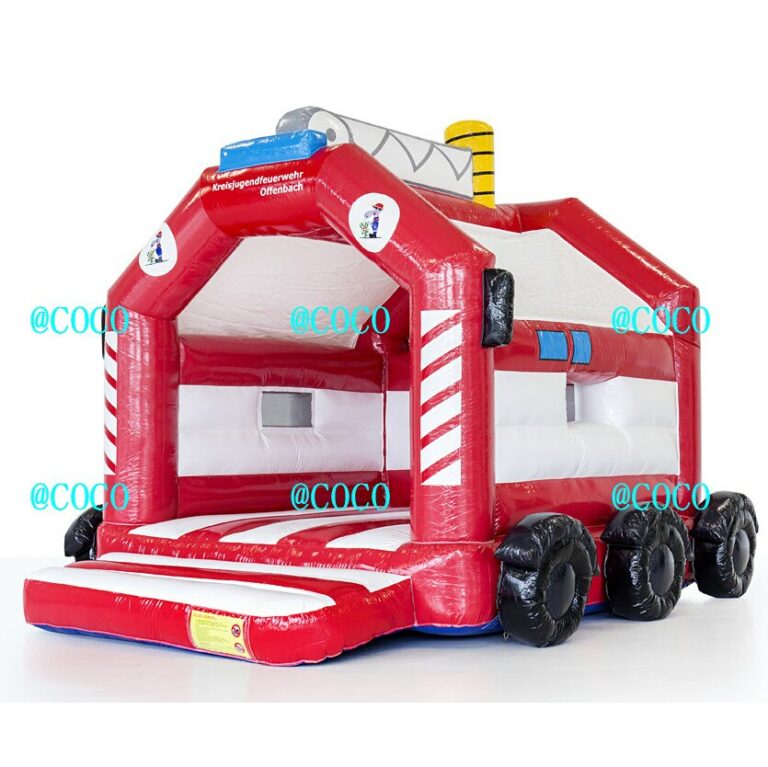 Commercial Kids Inflatable Bouncy Castle With Slide Park Jumping Bounce ...