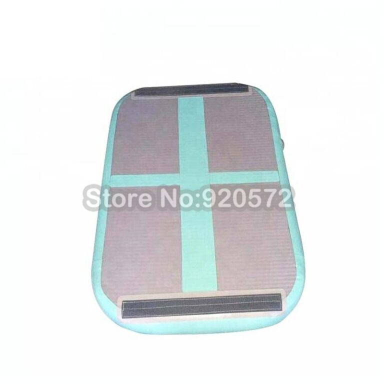 Compact Inflatable Air Track Gymnastics Mat For Crash Landings ...