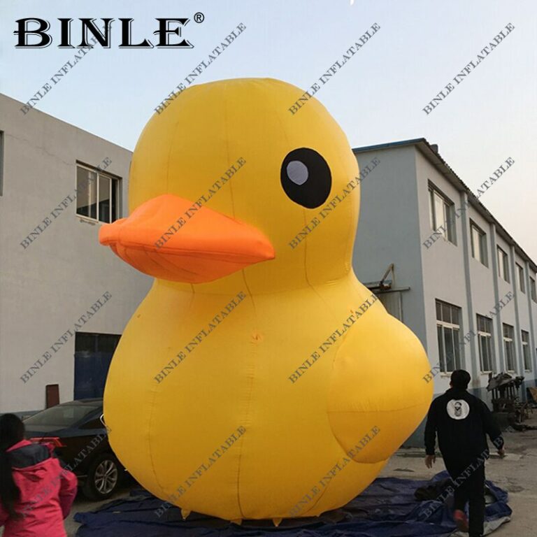 Promotional Giant Inflatable Yellow Rubber Duck For Park Decoration ...