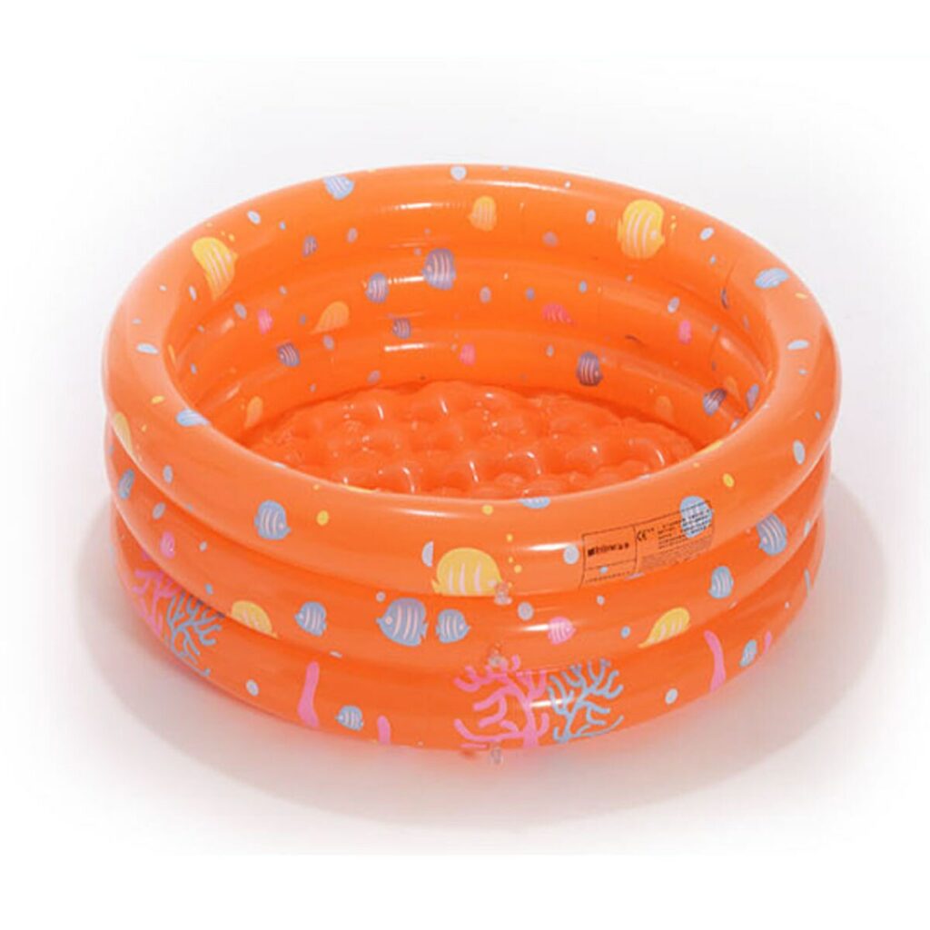 Inflatable Toddler Water Pool Round Baby Kids Swim Ocean Ball Pit ...