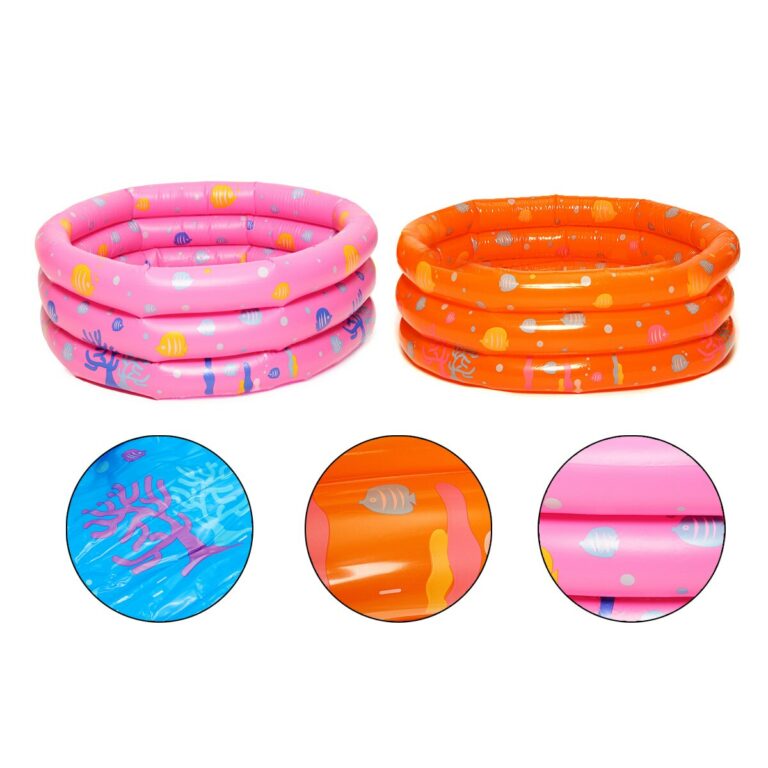 Inflatable Toddler Water Pool Round Baby Kids Swim Ocean Ball Pit ...