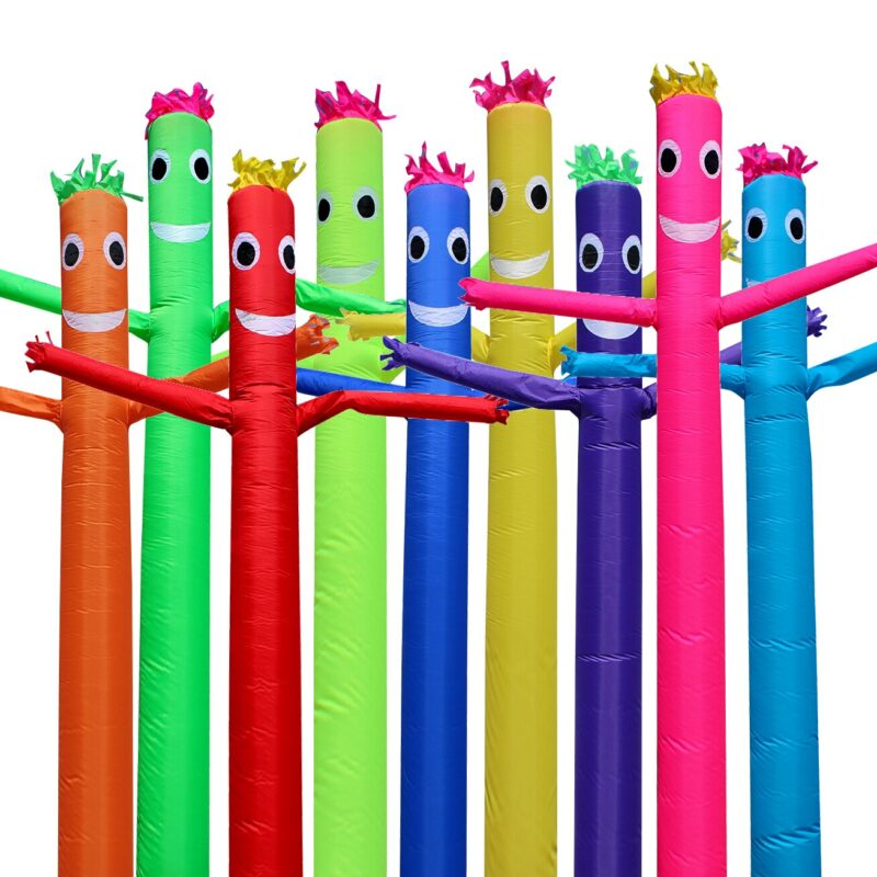 110v240v 370w Air Dancer Inflatable Sky Tube Man Puppet With Blower ...